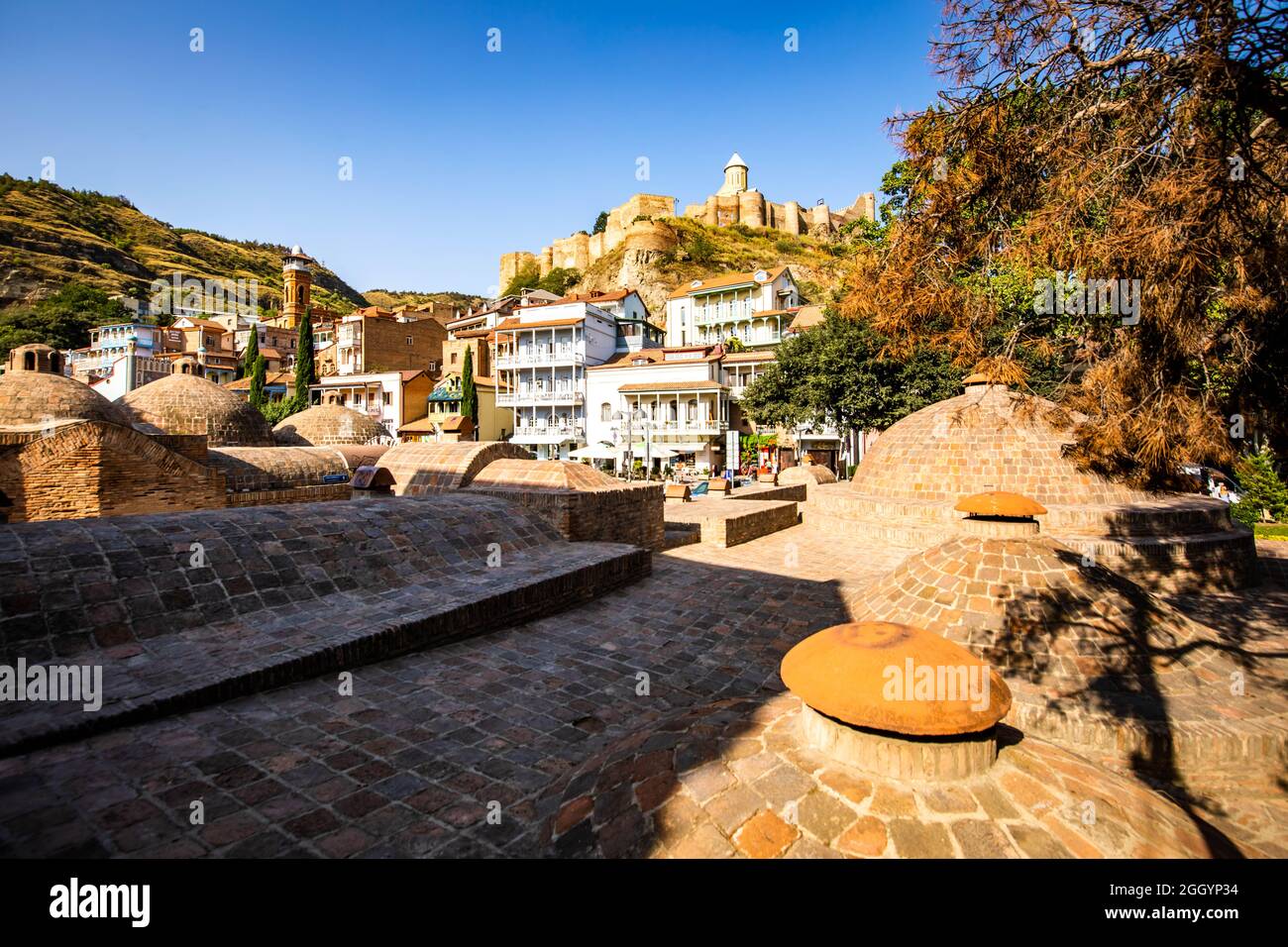 Famous historical sulfur baths georgian attraction spa district in ...