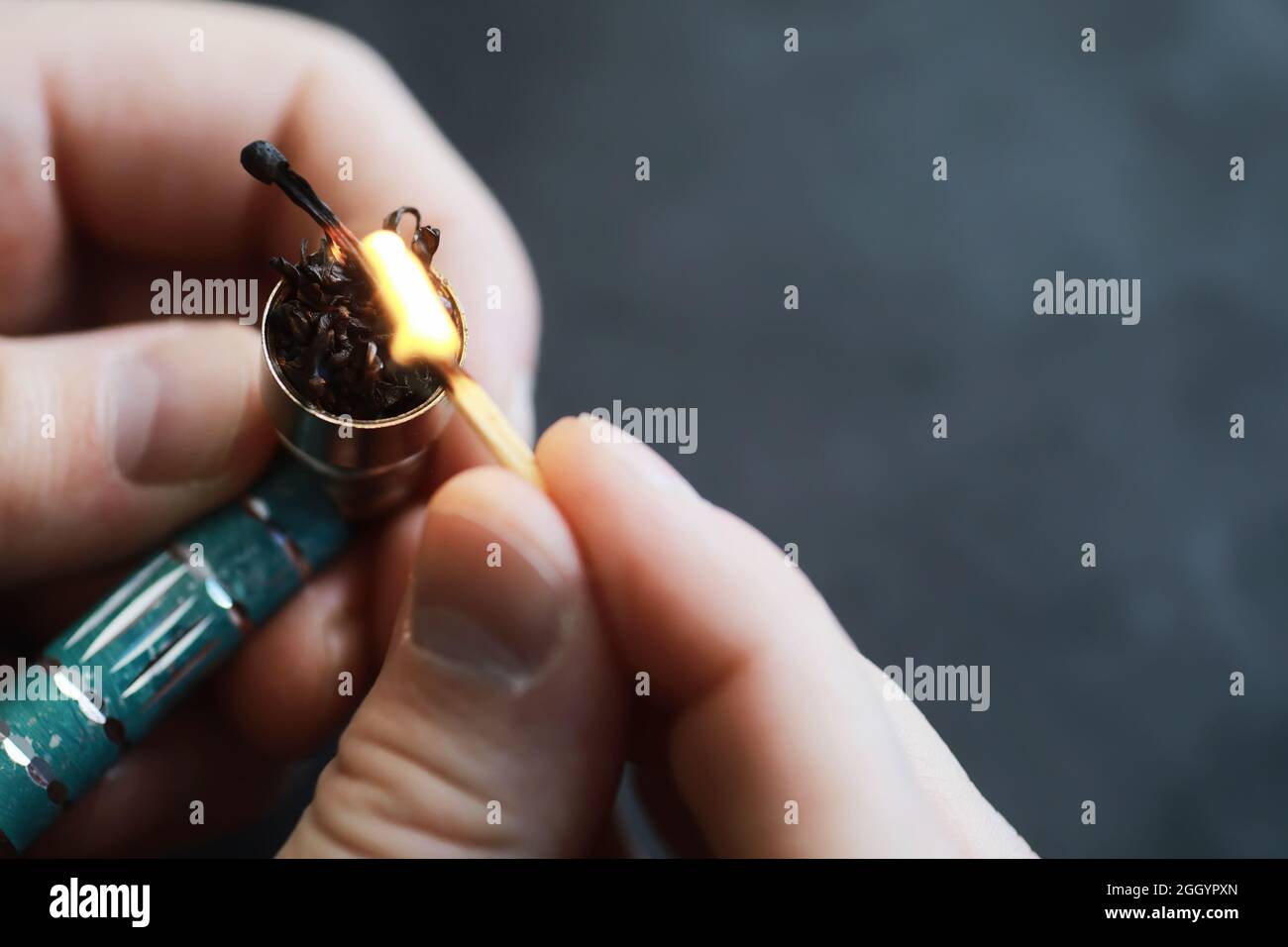 Legalized drugs. Medical prescription smoking drugs. Smoking pipe. A ...