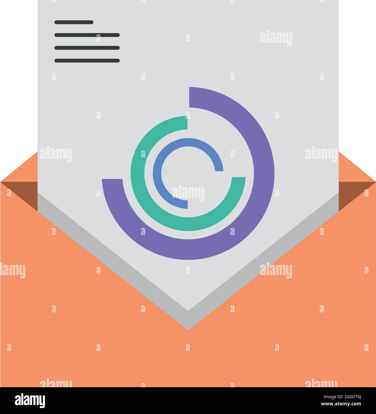 email data report Stock Vector Image & Art - Alamy