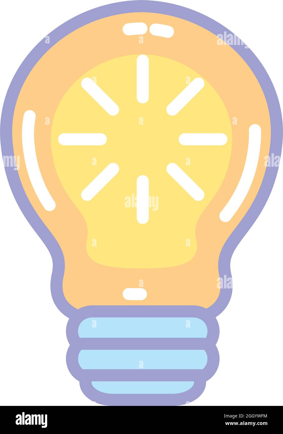 light bulb bright Stock Vector Image & Art - Alamy