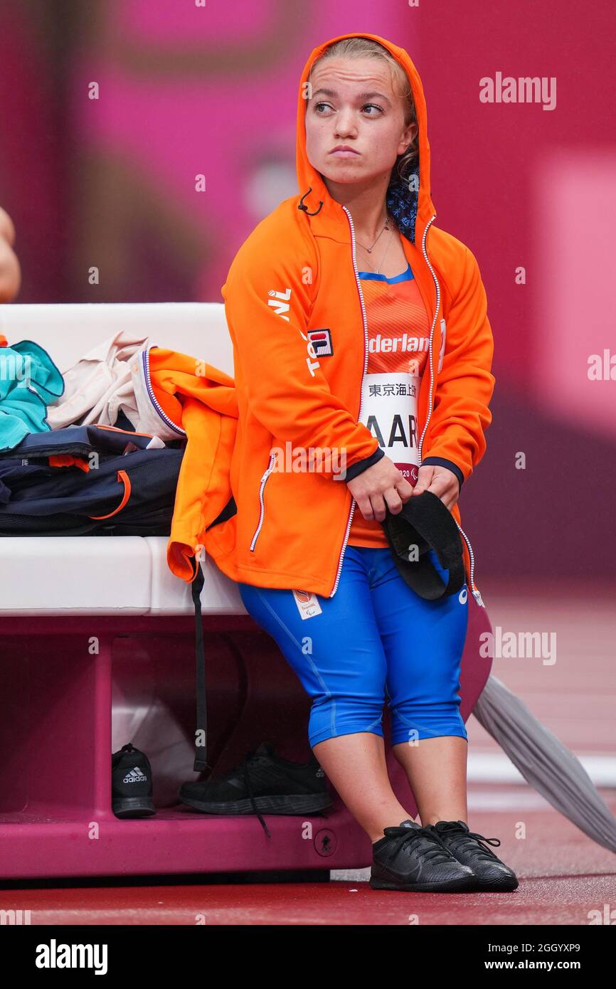 Tokyo, Japan. 04th Sep, 2021. TOKYO, JAPAN - SEPTEMBER 4: Lara Baars of ...