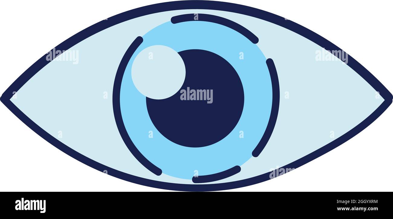 human eye observation Stock Vector Image & Art - Alamy