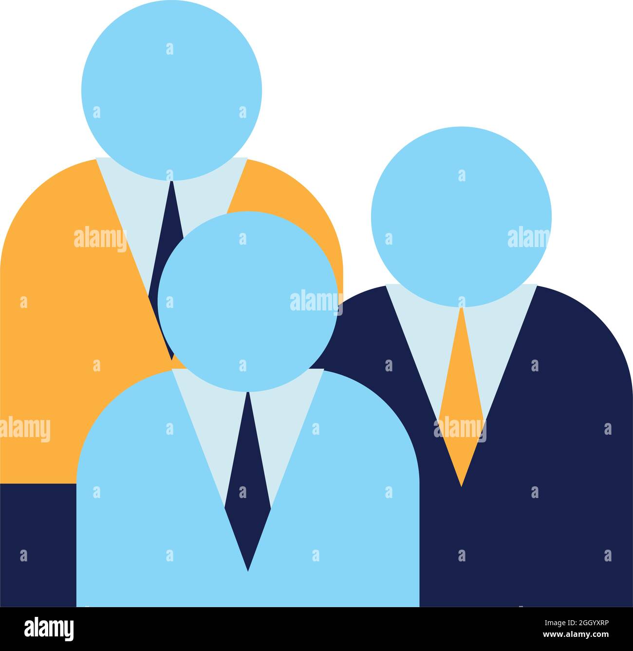 businesspeople teamwork pictogram Stock Vector Image & Art - Alamy