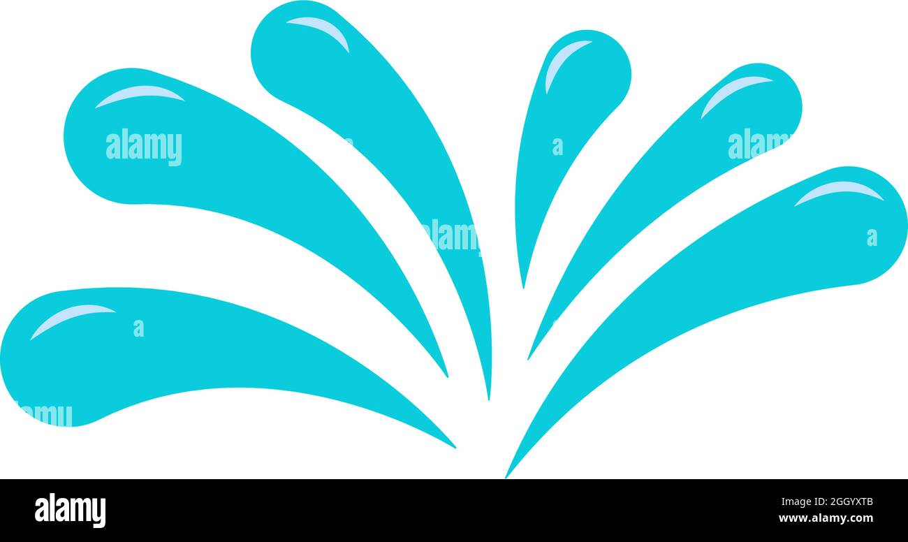 Water splash shadow Stock Vector Images - Alamy