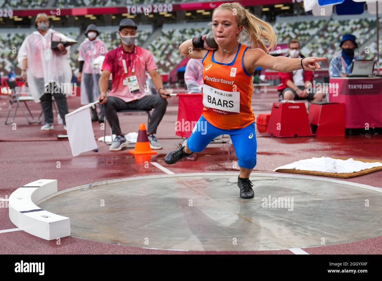 Tokyo, Japan. 04th Sep, 2021. TOKYO, JAPAN - SEPTEMBER 4: Lara Baars of ...