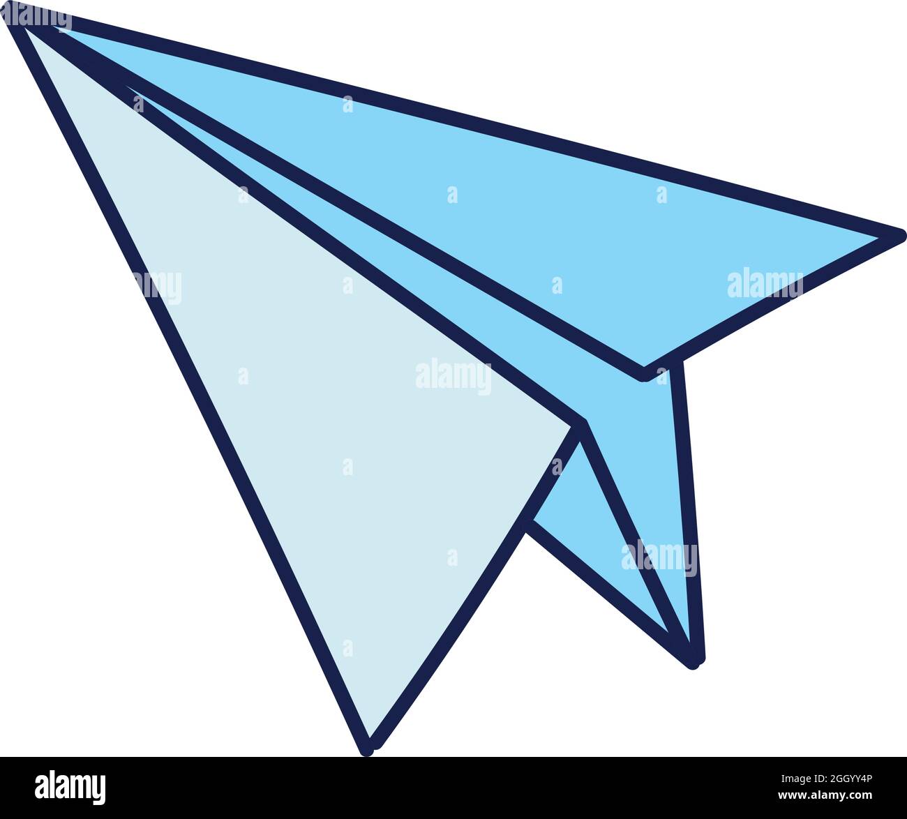 creative paper plane Stock Vector Image & Art - Alamy
