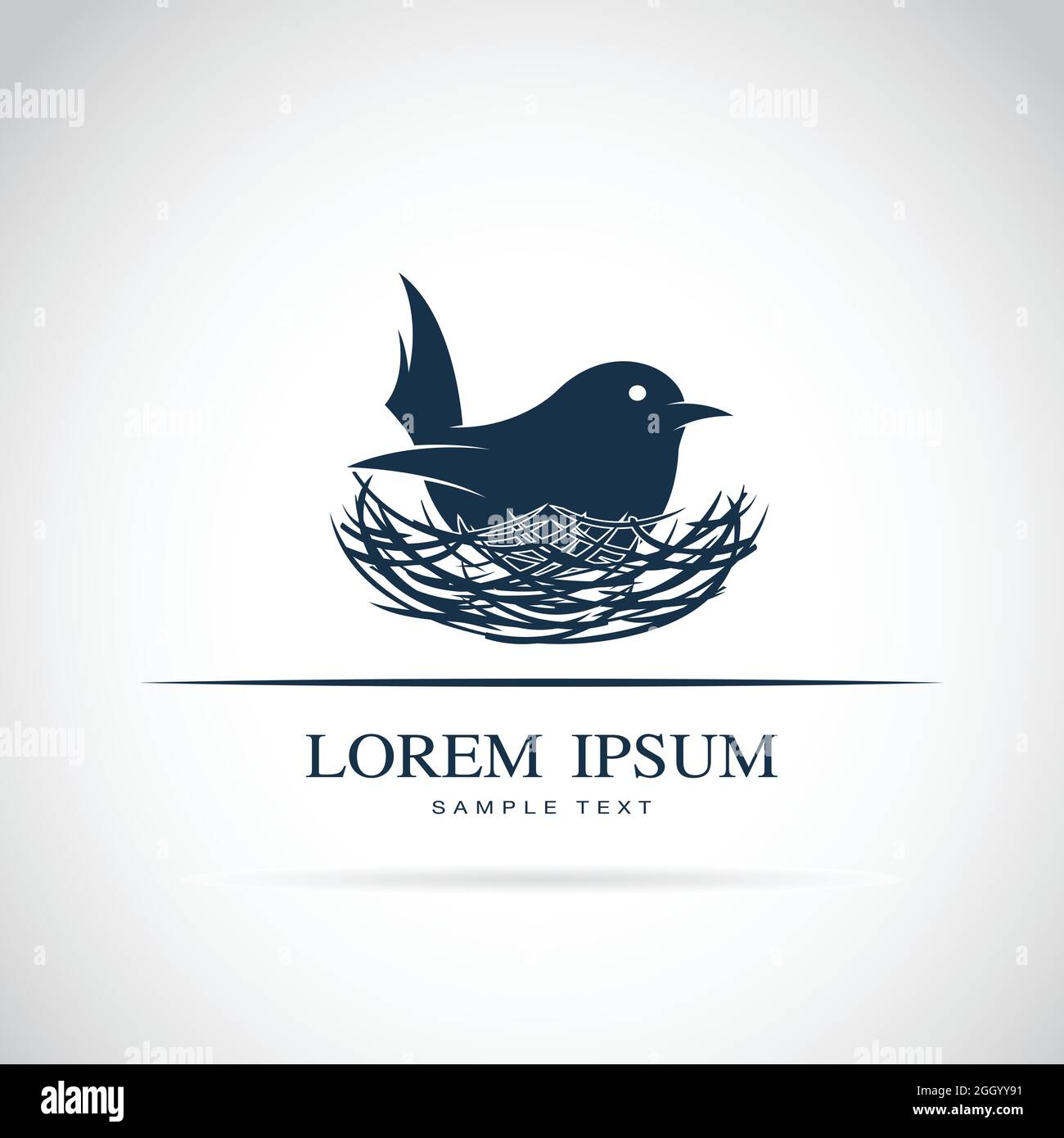 Swallow Bird Nest Logo