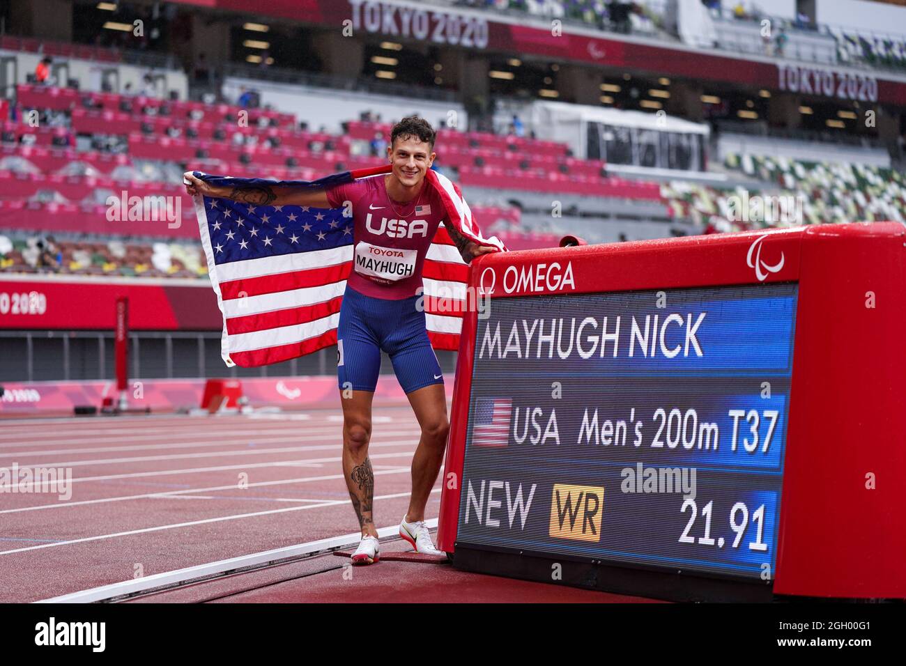 Tokyo, Japan. 04th Sep, 2021. TOKYO, JAPAN - SEPTEMBER 4: Nick Mayhugh ...
