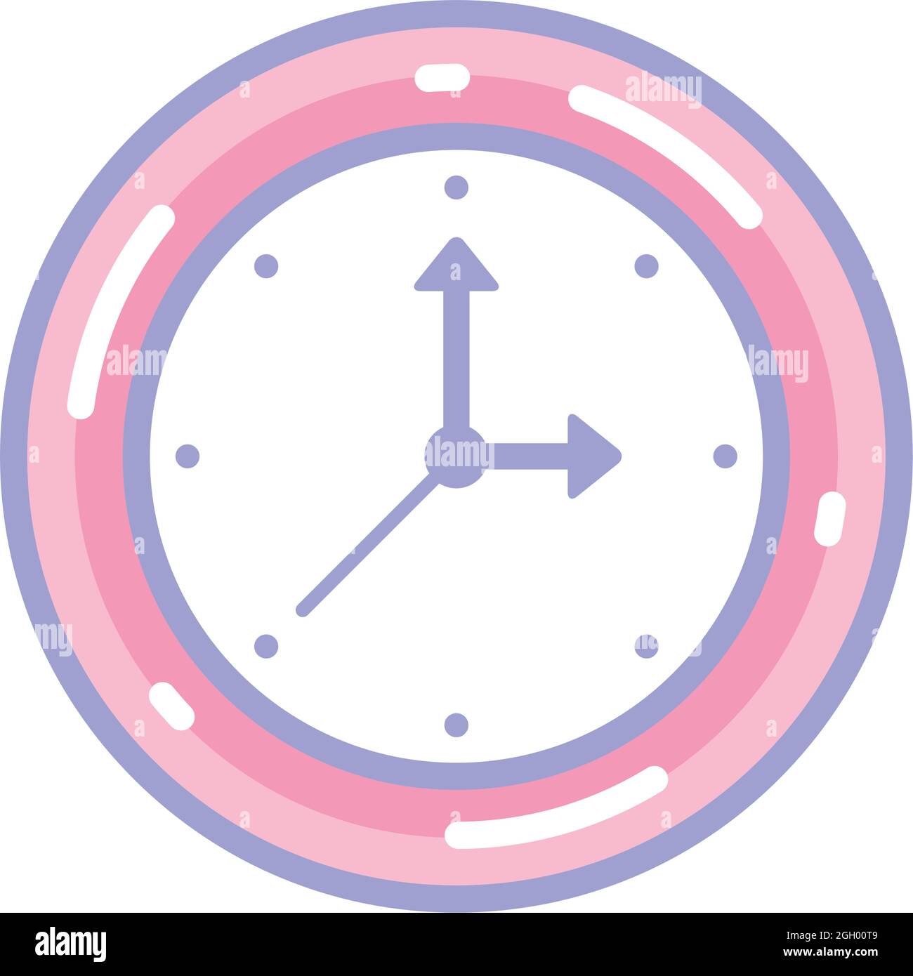 clock time cartoon Stock Vector Image & Art - Alamy