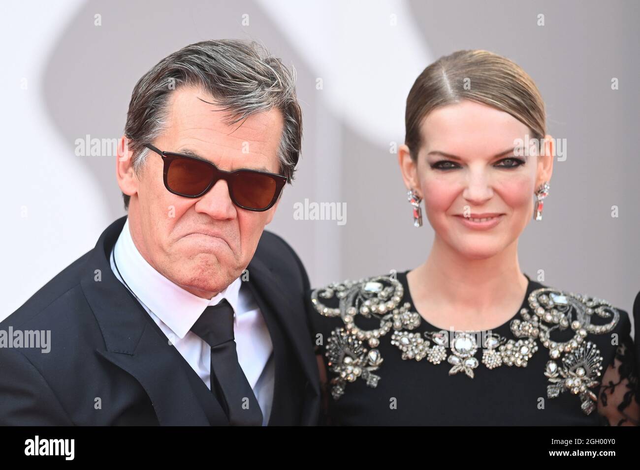 Venice, Italy. 03rd Sep, 2021. Canadian filmmaker Tanya Lapointe and ...