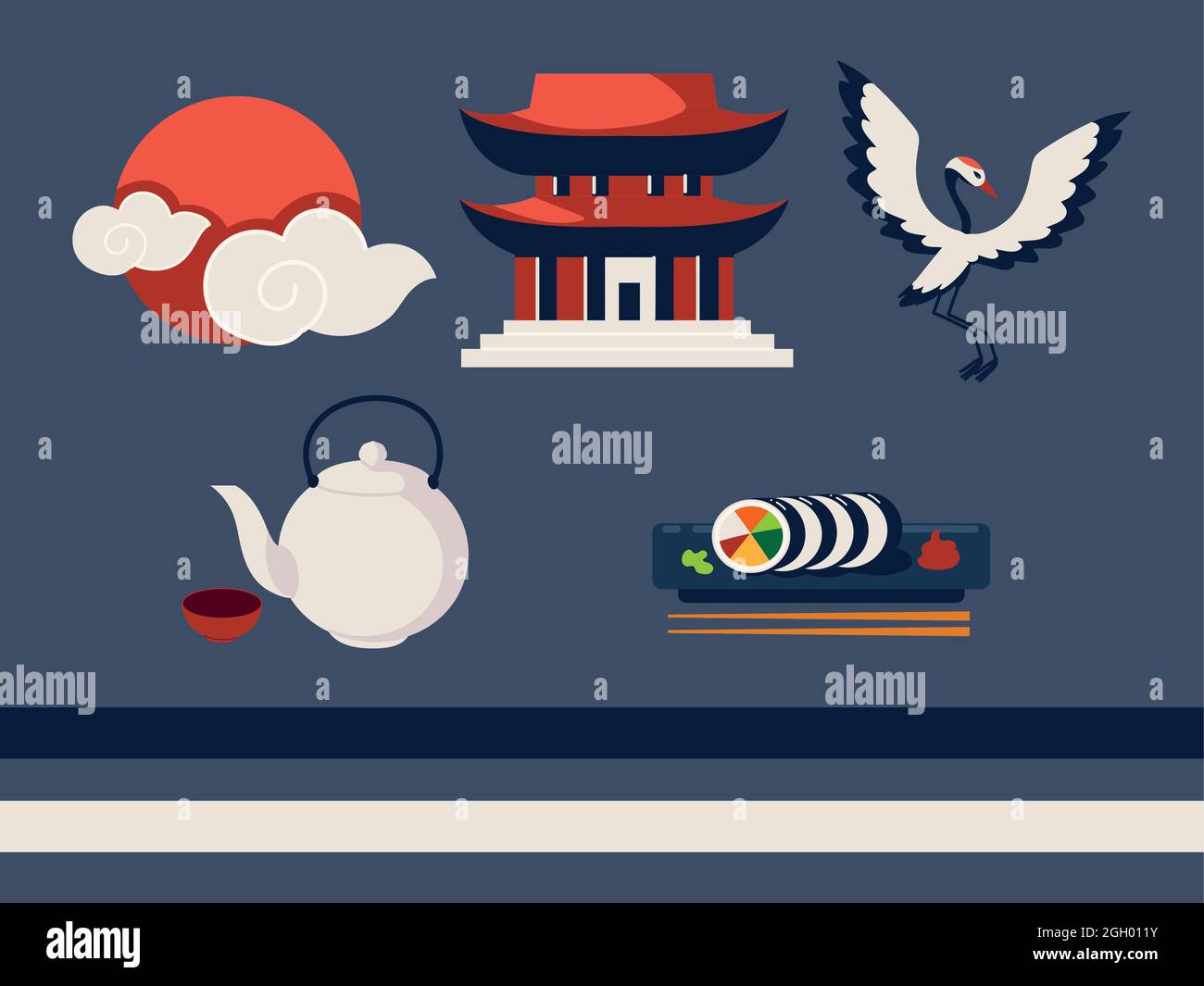 korean icon collection Stock Vector Image & Art - Alamy