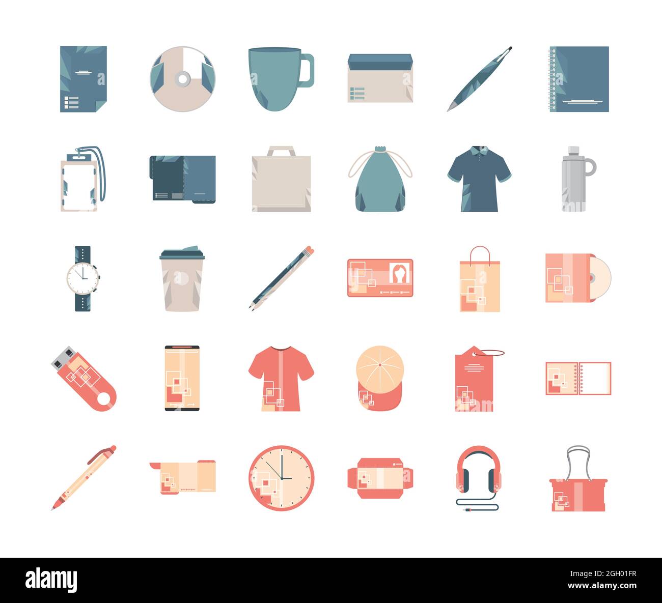 collection identity corporate Stock Vector Image & Art - Alamy