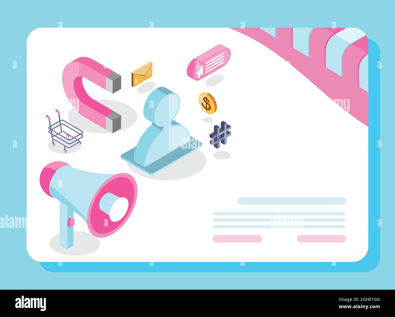 marketing advertising network Stock Vector Image & Art - Alamy