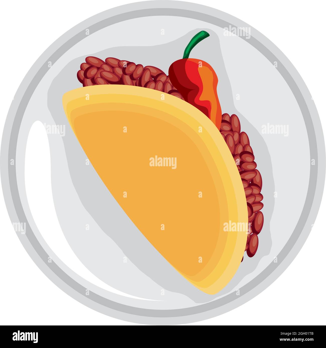 Steak taco Cut Out Stock Images & Pictures - Alamy