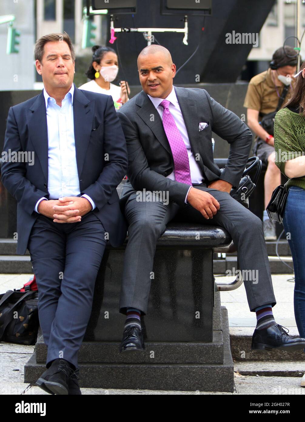 New York, NY, USA. 3rd Sep, 2021. Michael Weatherly, Christopher ...