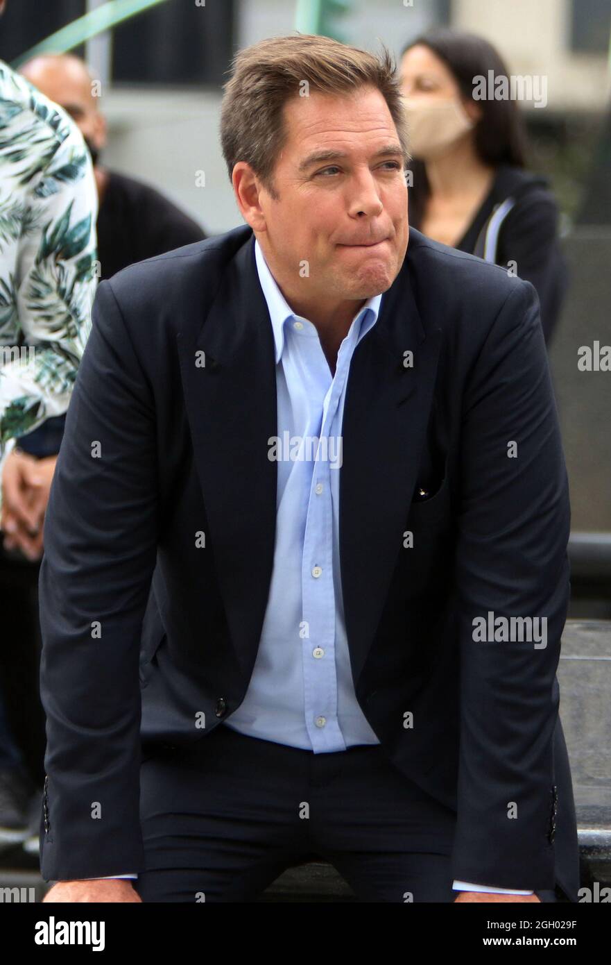 New York, NY, USA. 3rd Sep, 2021. Michael Weatherly, on the set of the ...