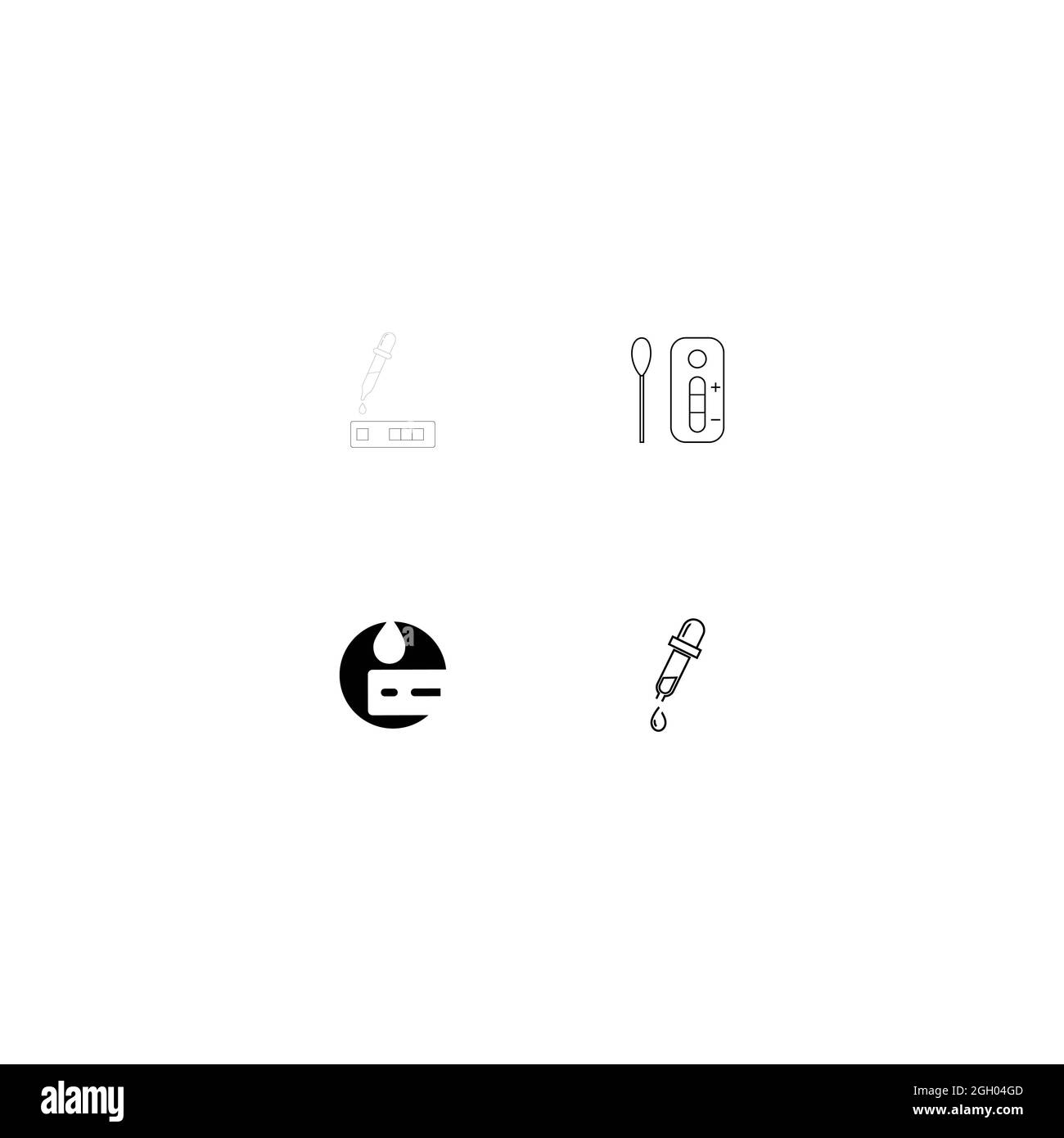 Antibody antigen test Black and White Stock Photos & Images - Alamy