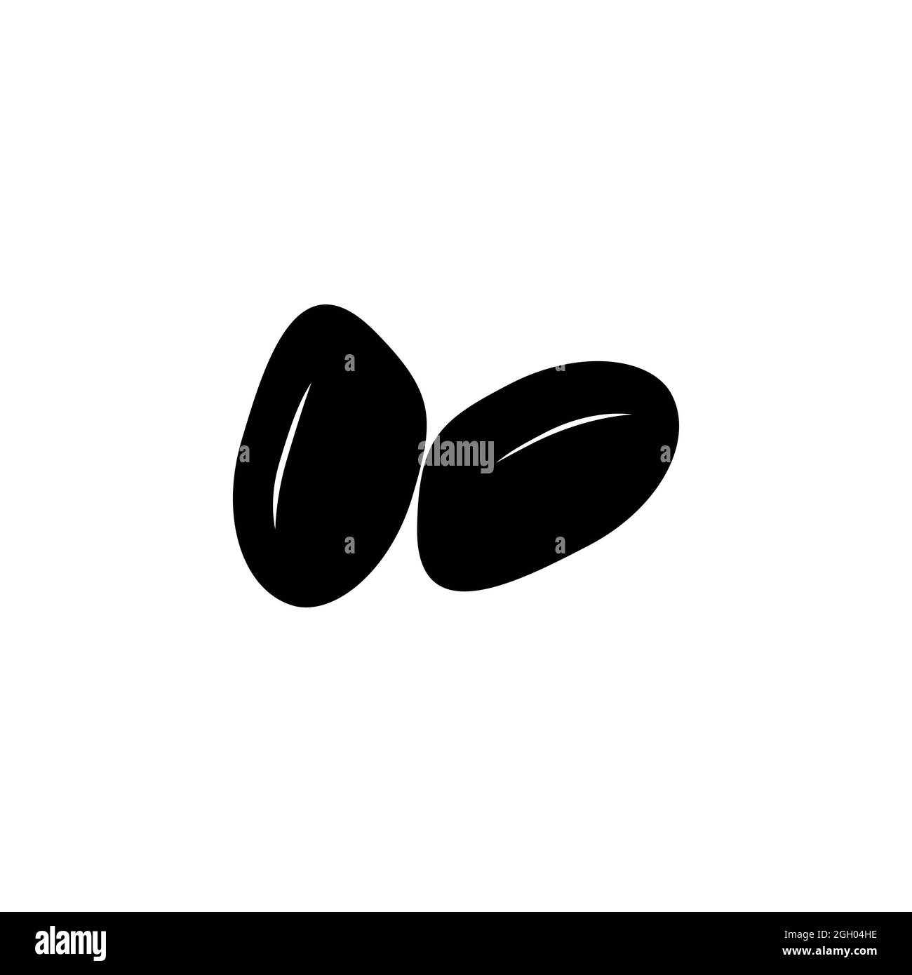 peanut icon stock illustration design Stock Photo - Alamy