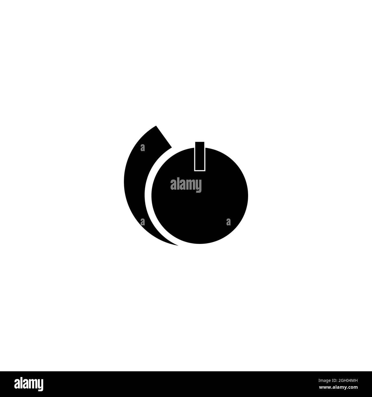knob icon stock illustration design Stock Photo - Alamy