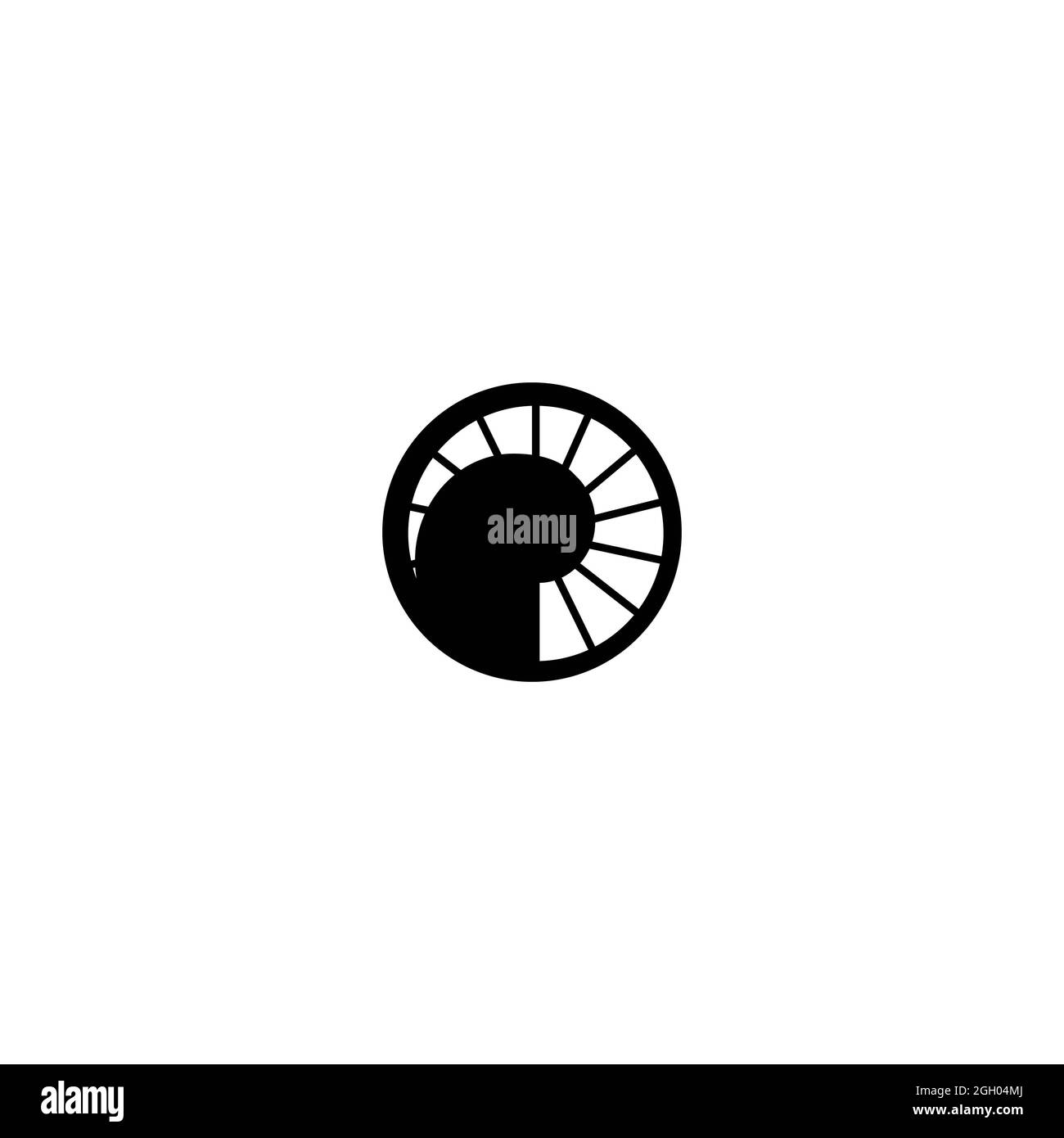 knob icon stock illustration design Stock Photo - Alamy