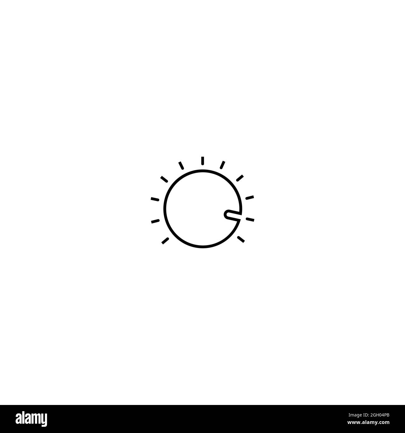 knob icon stock illustration design Stock Photo - Alamy