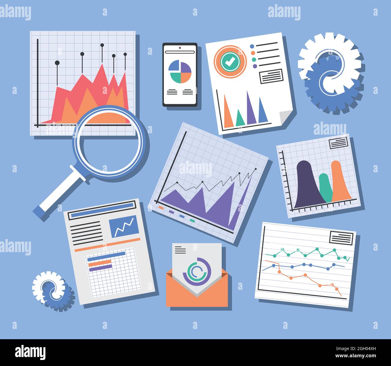 data analysis business Stock Vector Image & Art - Alamy