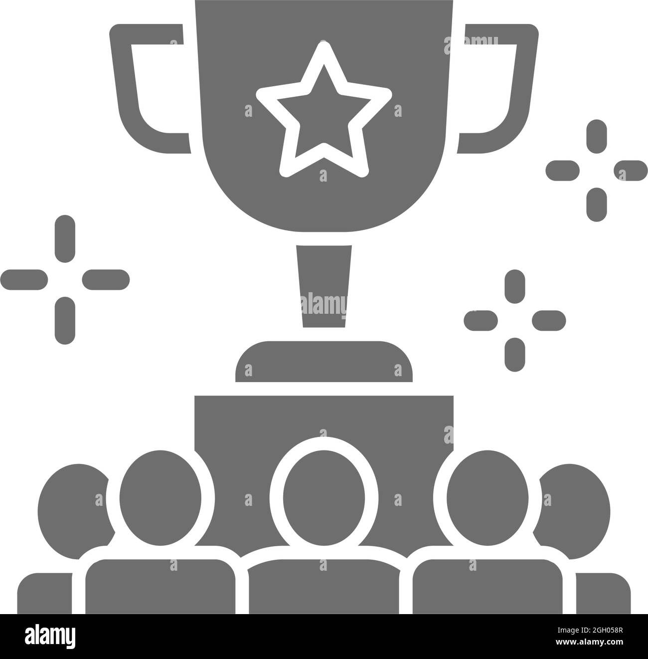 Participation trophy Black and White Stock Photos & Images - Alamy