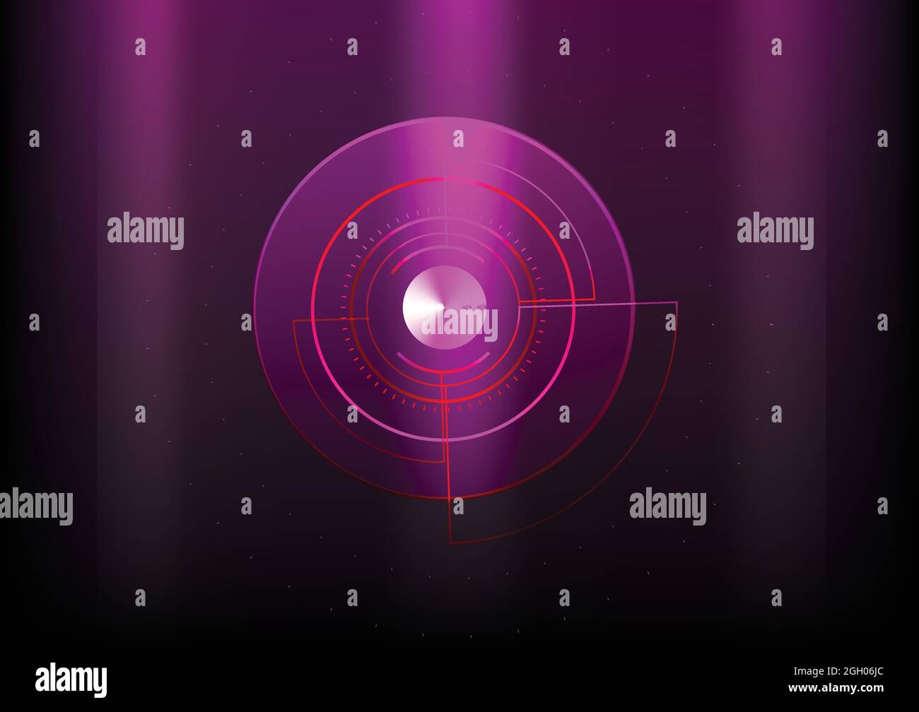 Sonar radar Stock Vector Images - Alamy