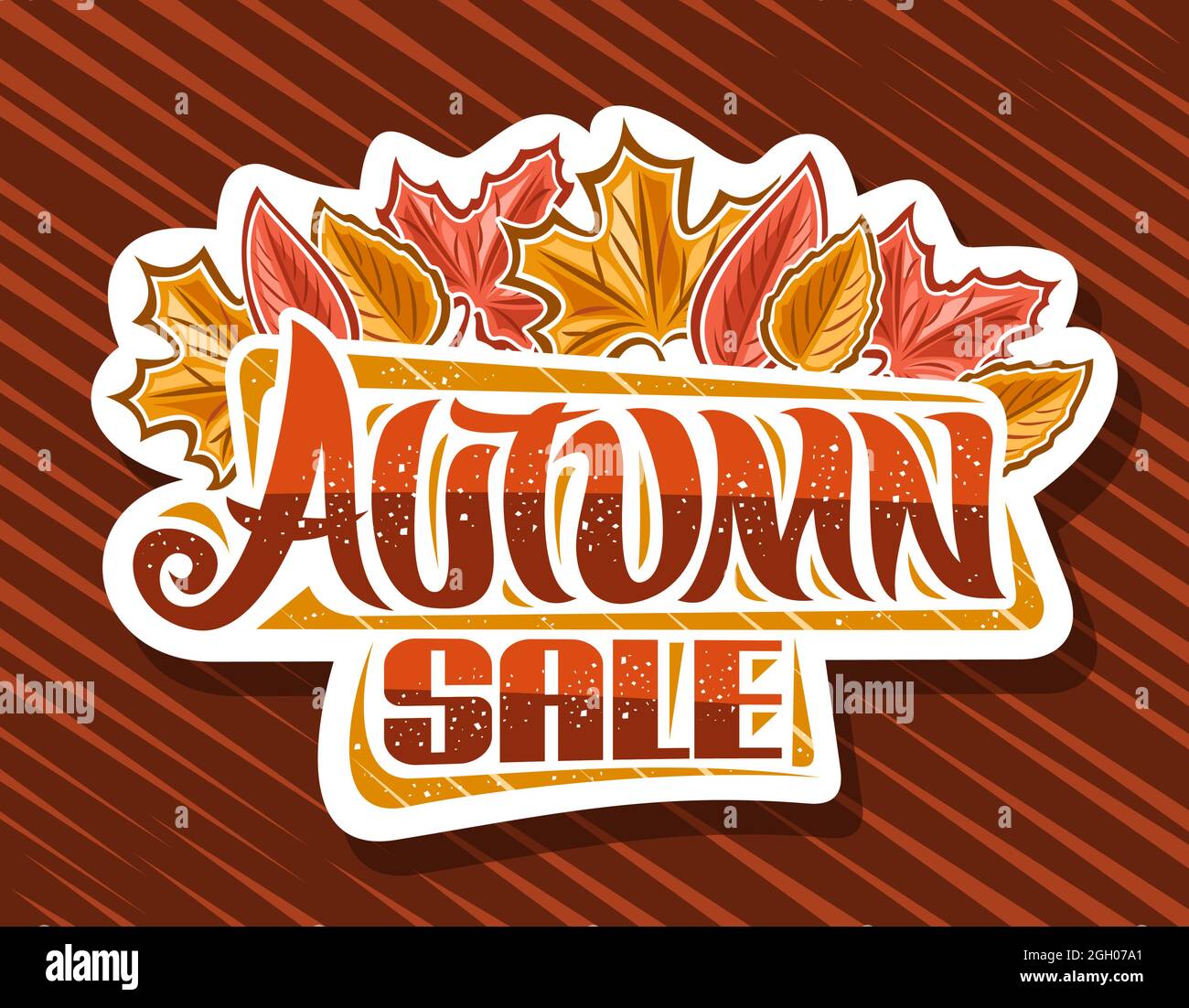 Thanksgiving autumn concept forest Stock Vector Images - Alamy