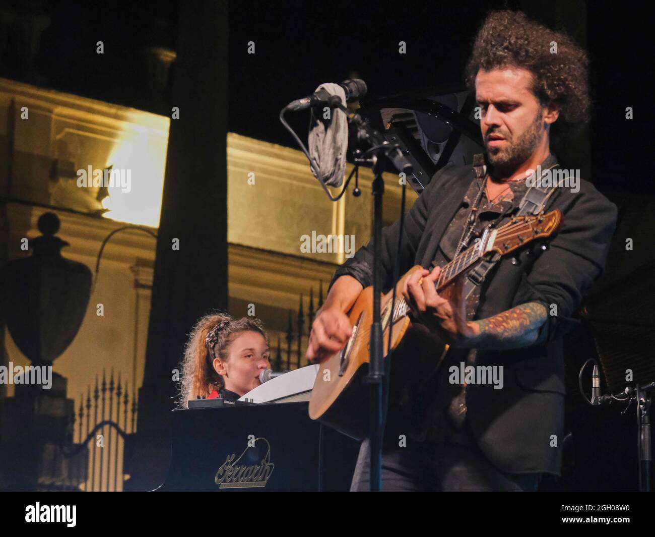 Verona, Italia. 01st Sep, 2021. Frida Bollani Magoni e Albert Eno ...