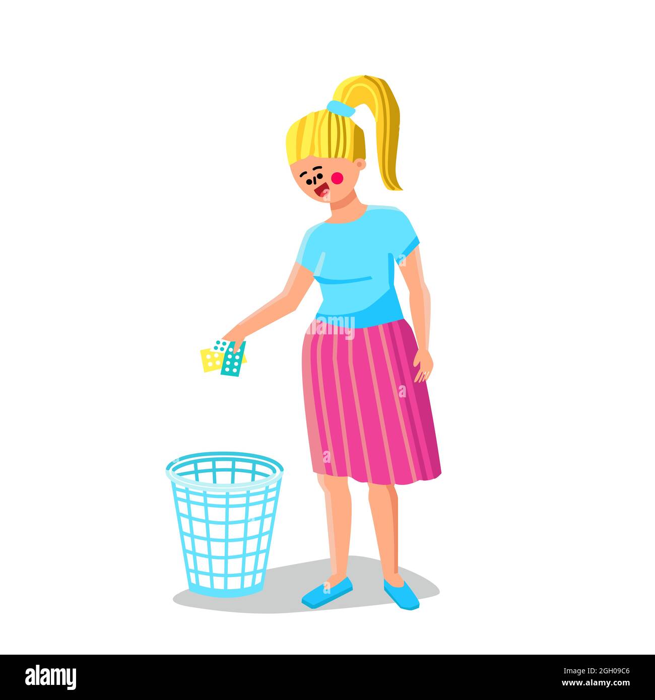 Pharmaceutical bin Stock Vector Images - Alamy