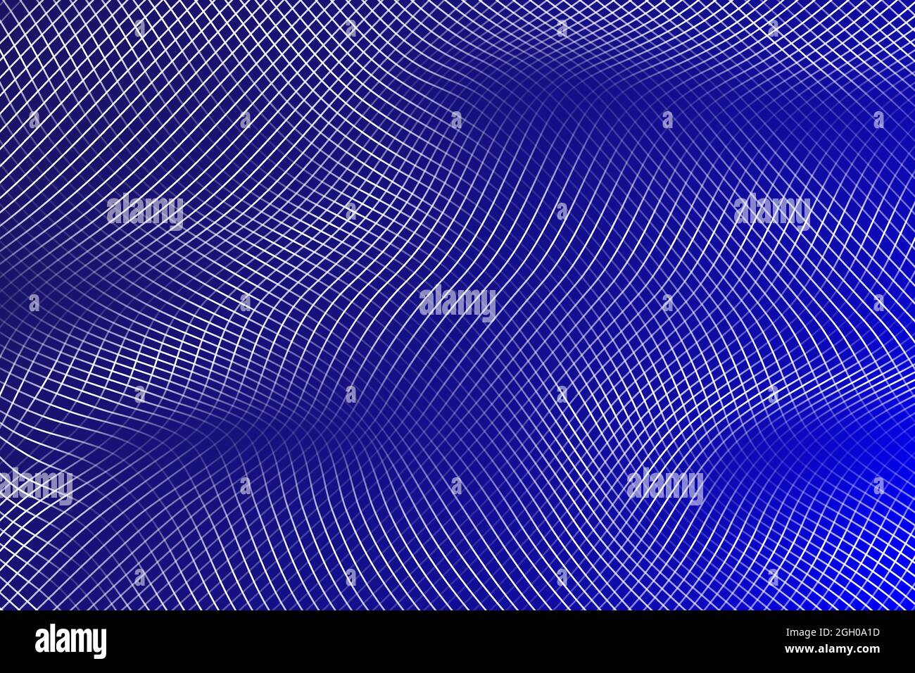 Blue backdrop with dynamic square halftone. Wavy blue square halftone ...