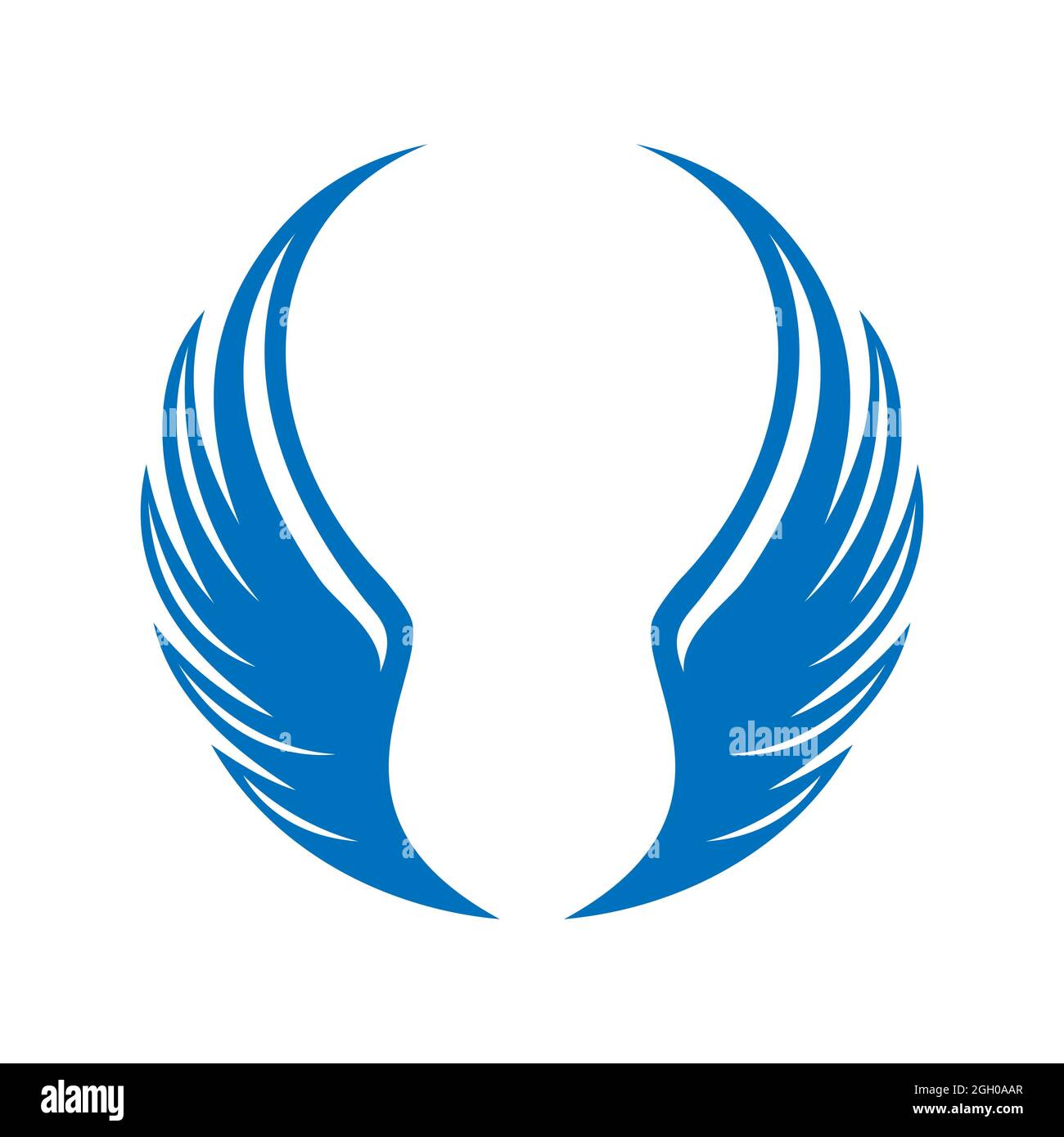 Circle Wings Vector