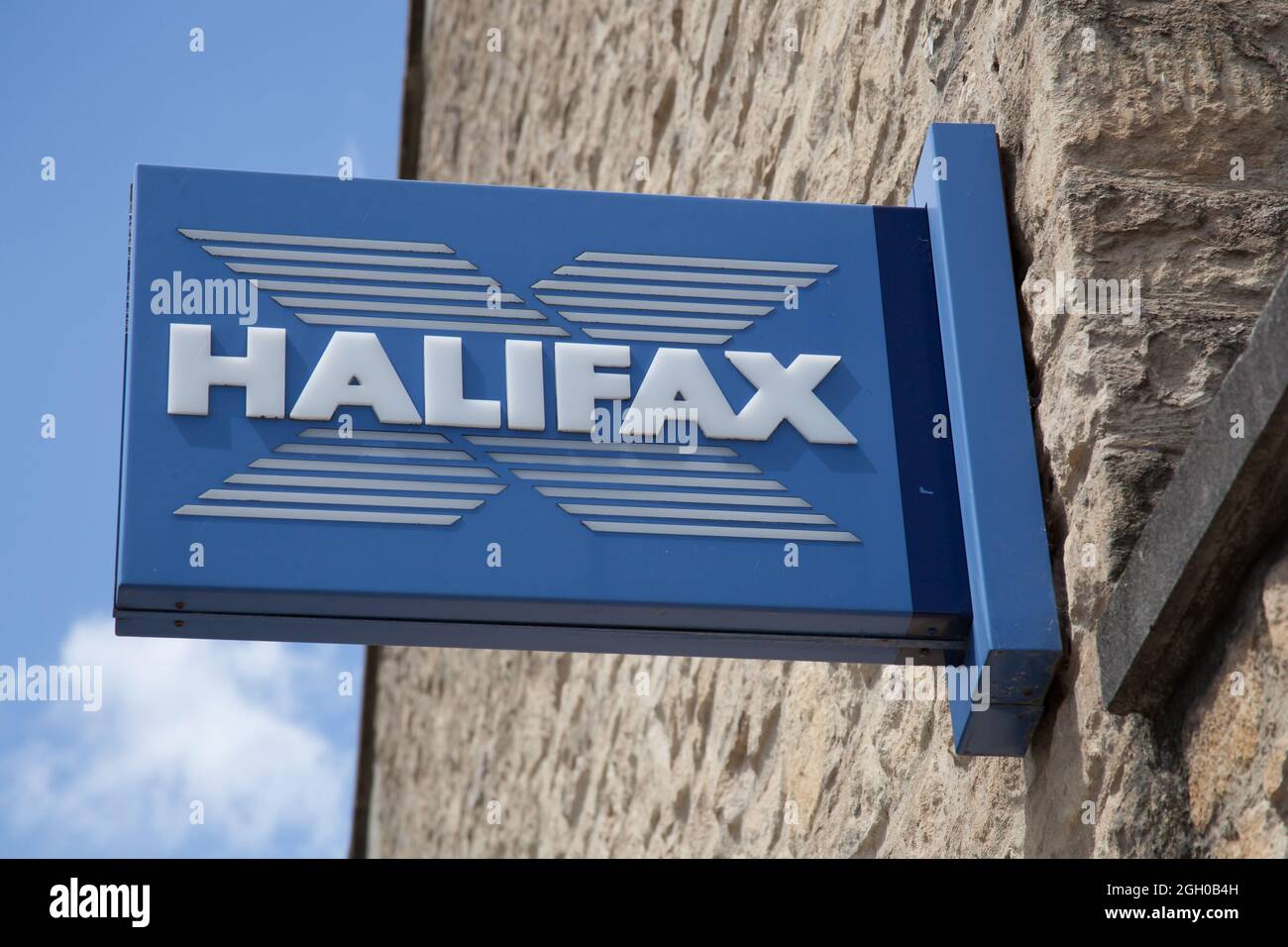 Halifax uk town sign hi-res stock photography and images - Alamy