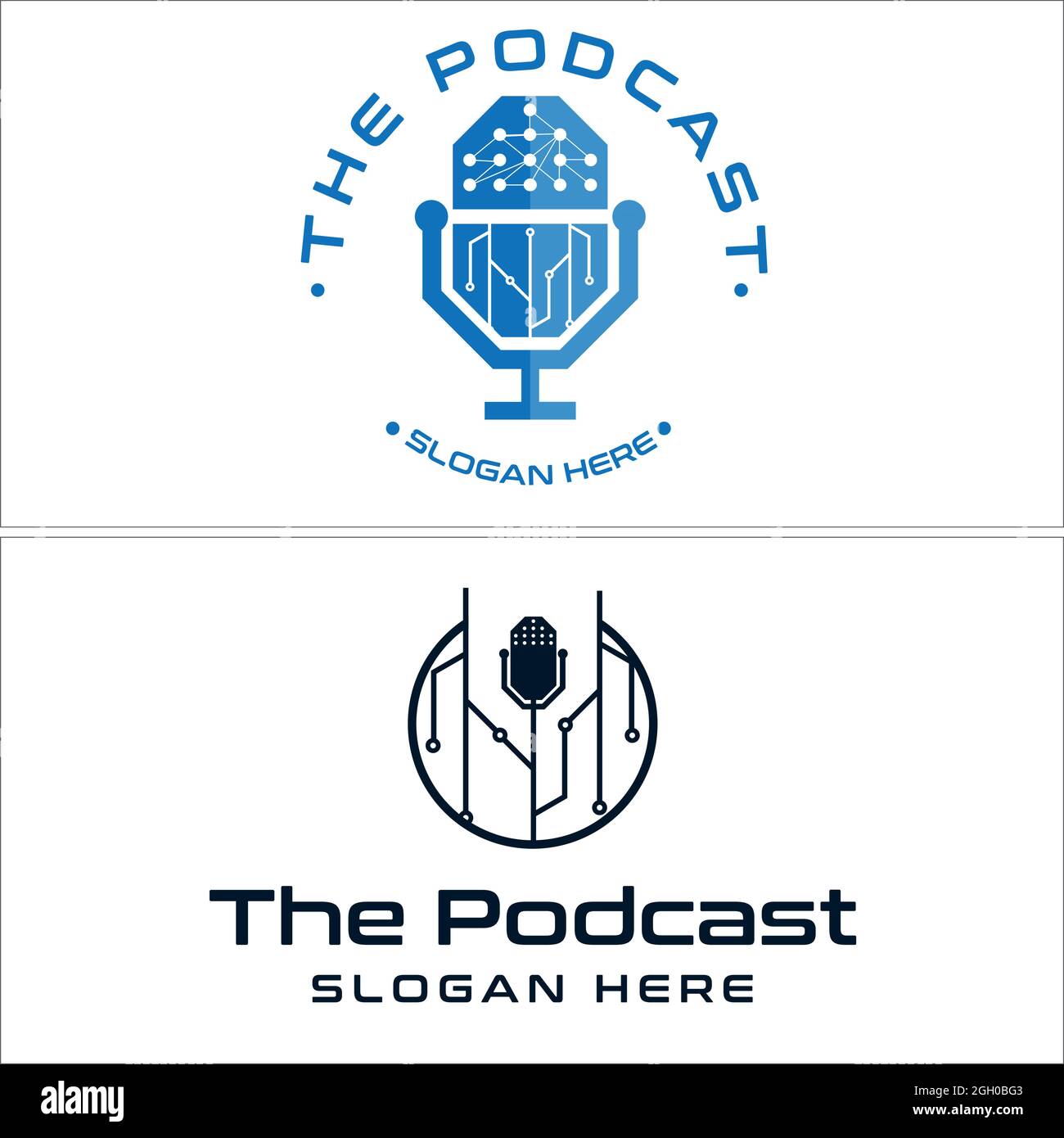 Microphone Logo High Resolution Stock Photography and Images - Alamy