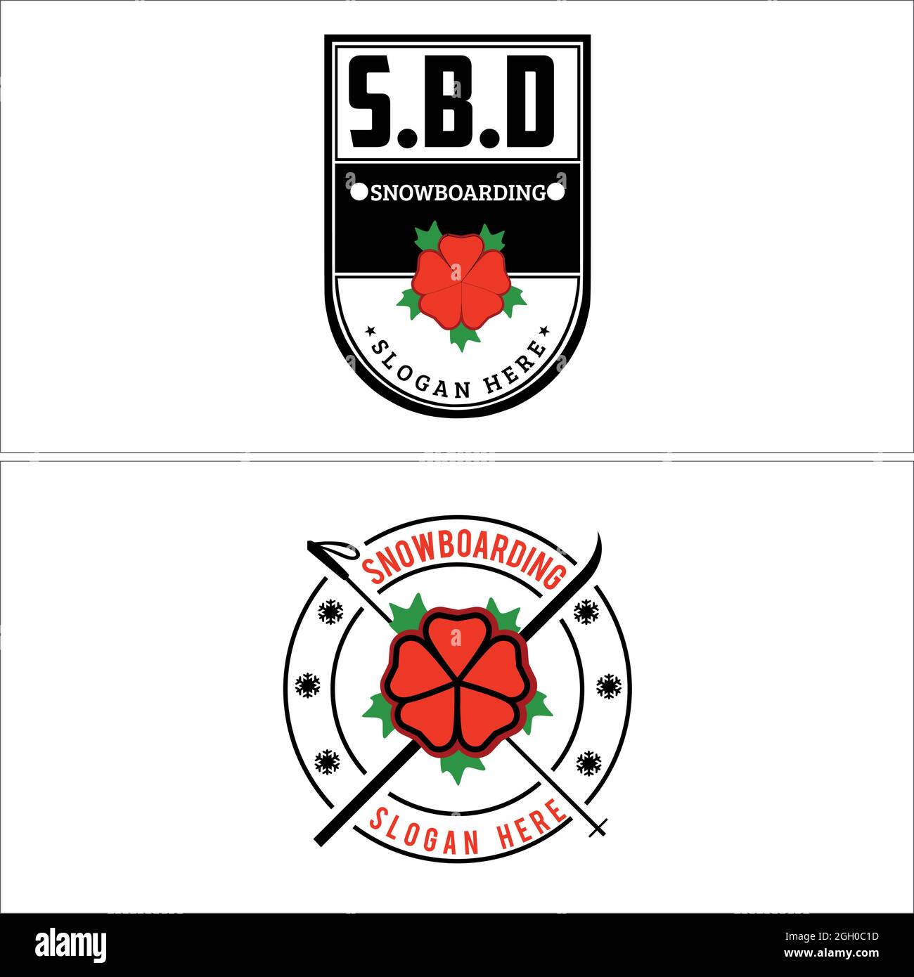 Snowflake logo hi-res stock photography and images - Alamy