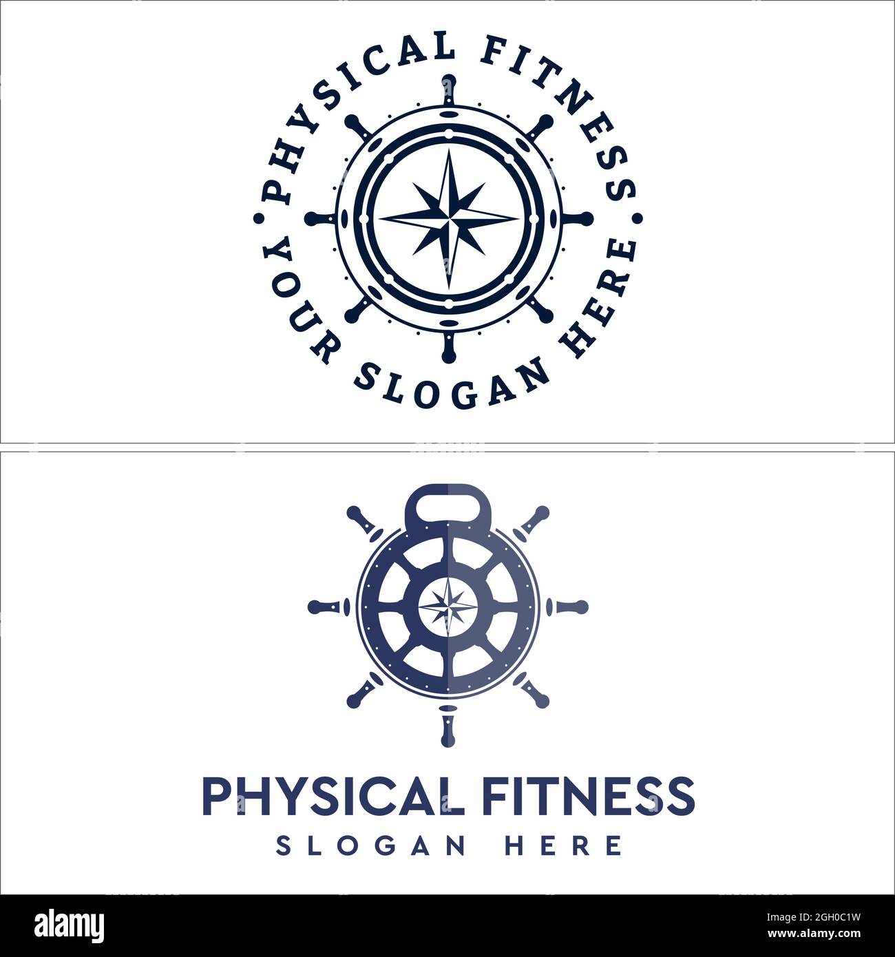 Fitness pin map location Stock Vector Images - Alamy
