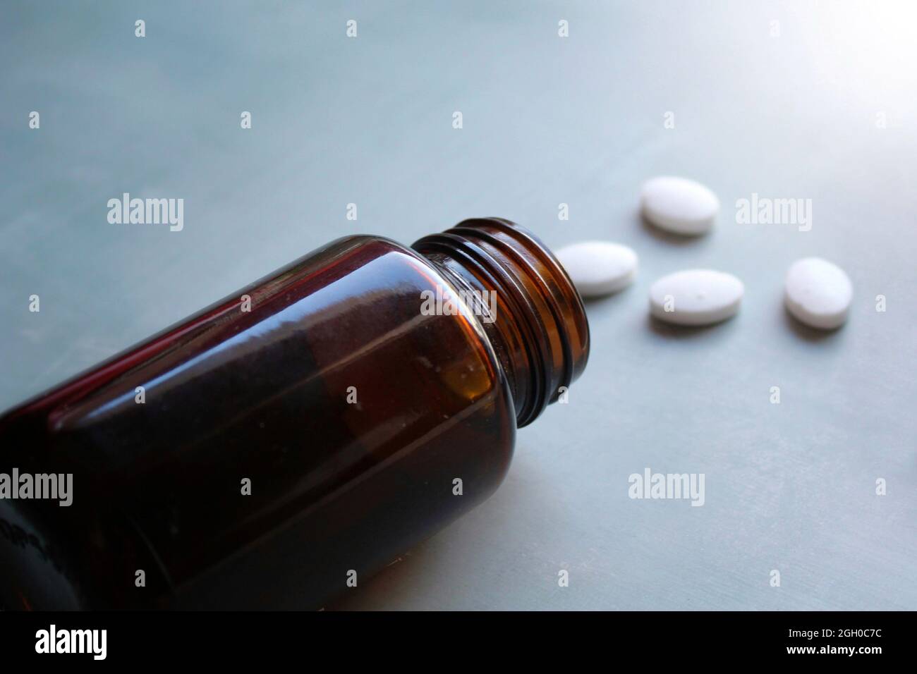 Spilled Pill Bottles Landscape