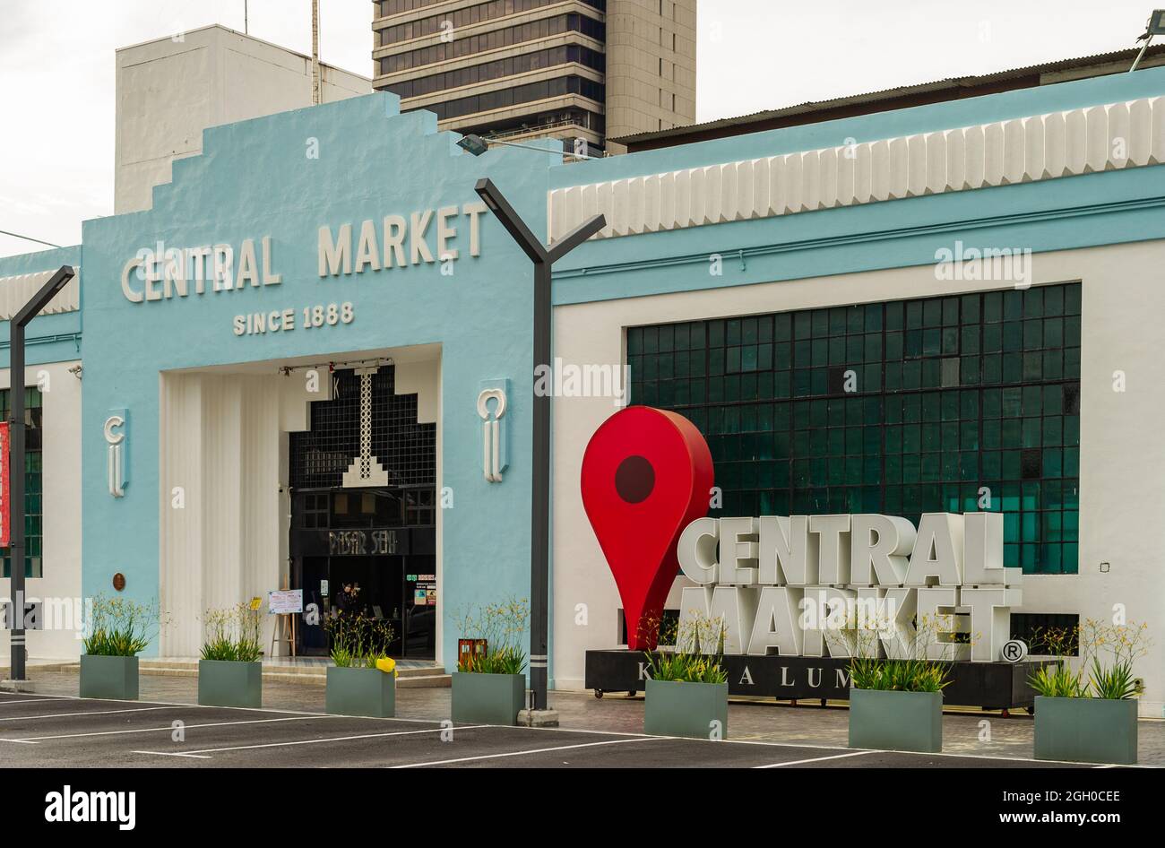 Central Market frontage, Kuala Lumpur, Malaysia Stock Photo - Alamy
