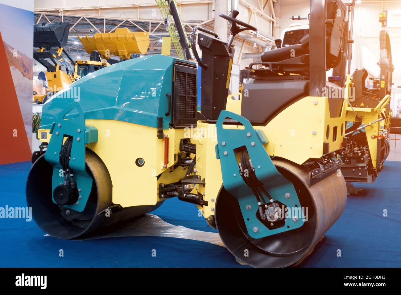 Asphalt laying equipment. Self-propelled ice rink. Equipment for road ...