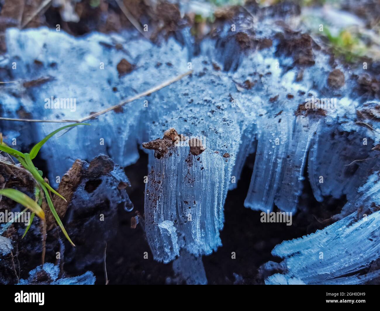 what have see in front of us a block of ice so close that, i only ...