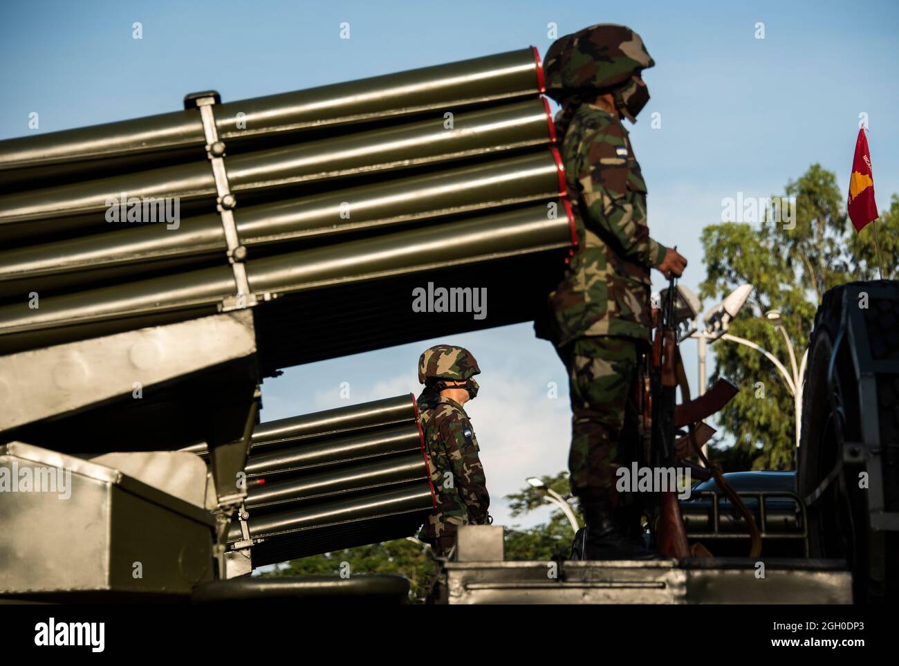 Nicaragua army russia weapons hi-res stock photography and images - Alamy