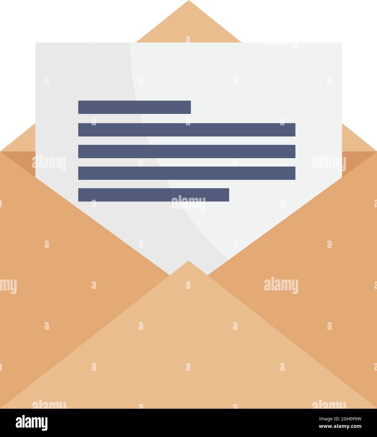 Isolated envelope icon Stock Vector Image & Art - Alamy