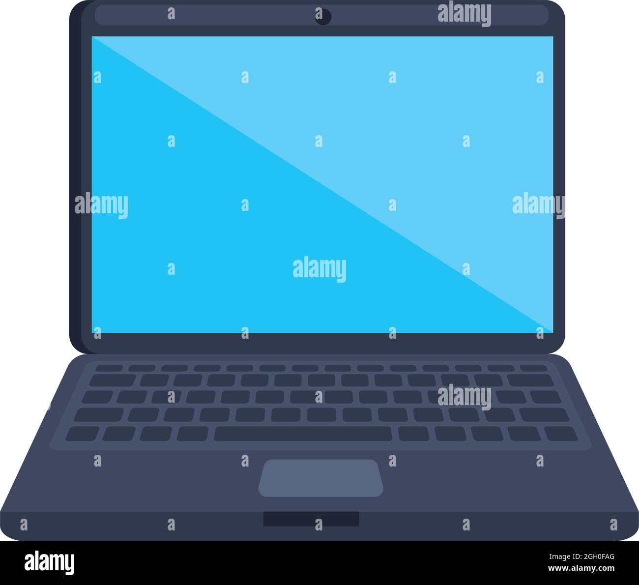 open laptop design Stock Vector Image & Art - Alamy