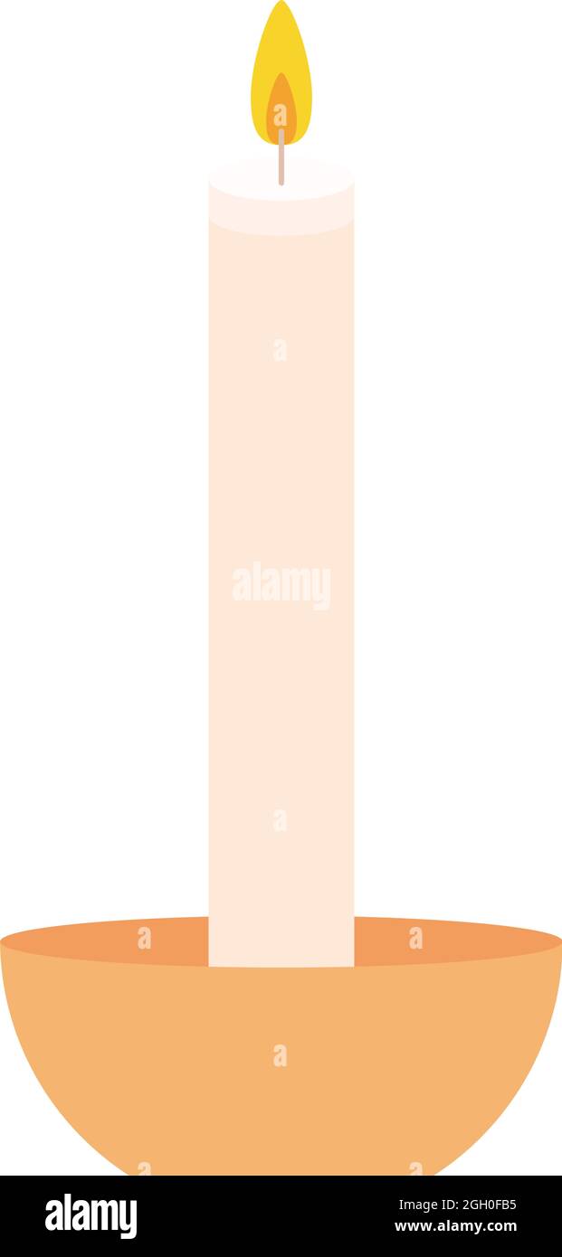 white candle design Stock Vector Image & Art - Alamy