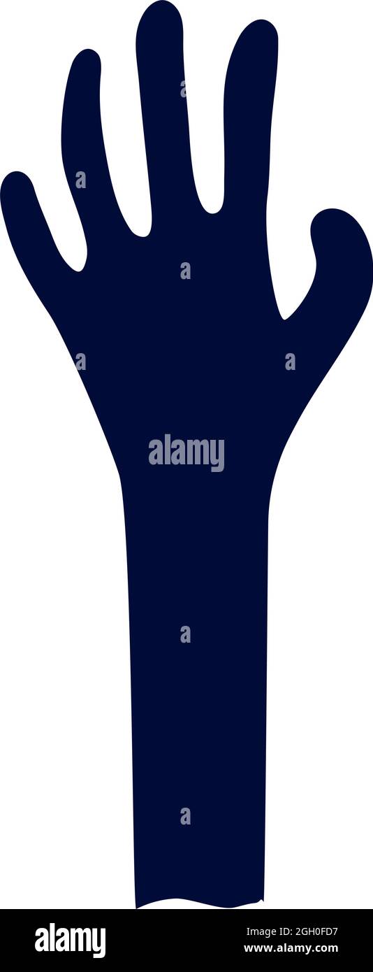 zombie hand design Stock Vector Image & Art - Alamy