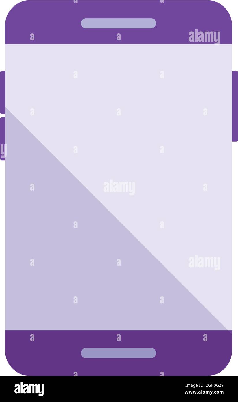 purple cellphone design Stock Vector Image & Art - Alamy