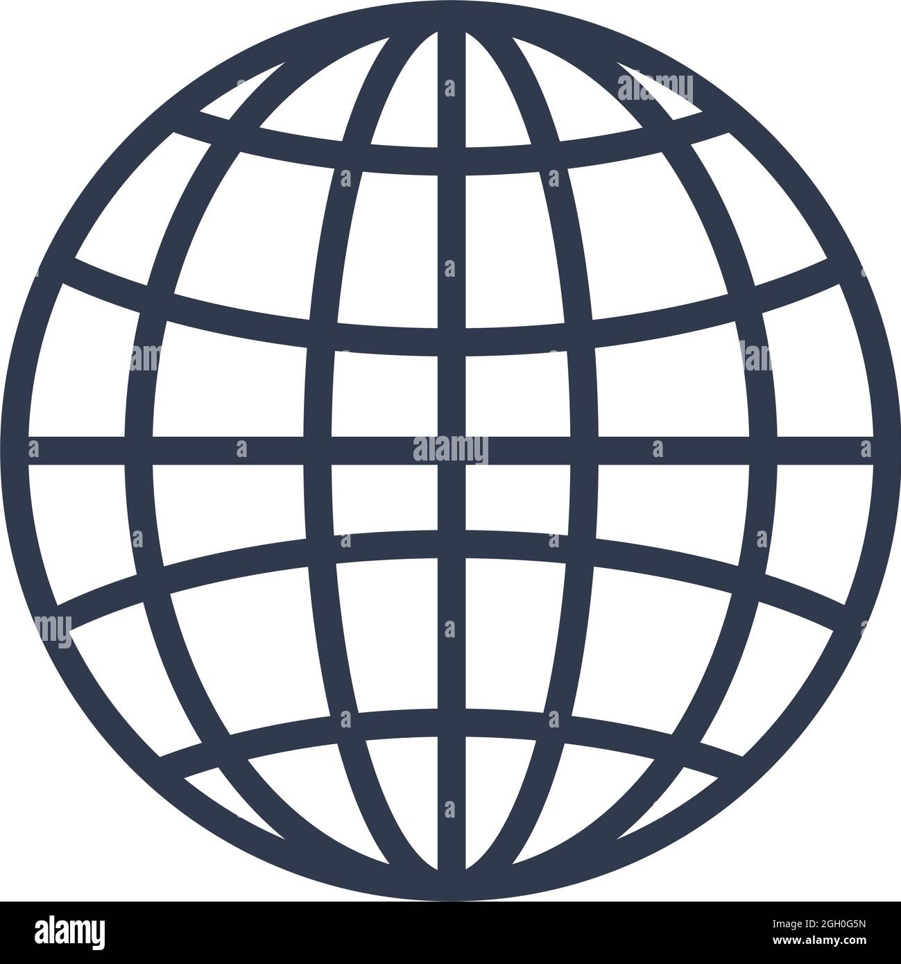 Global sphere icon Stock Vector Image & Art - Alamy