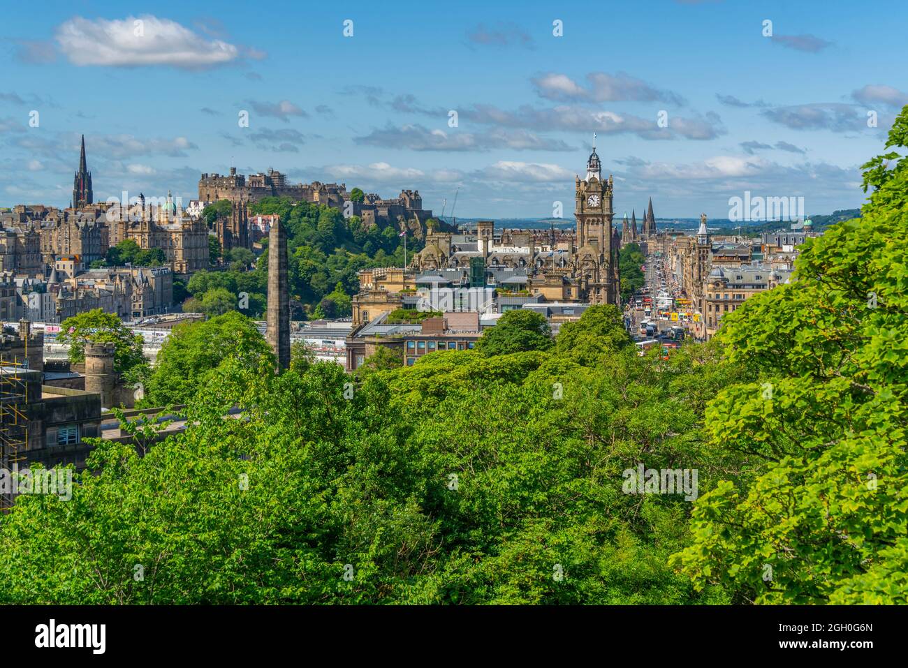 Carlton Hill View High Resolution Stock Photography and Images - Alamy
