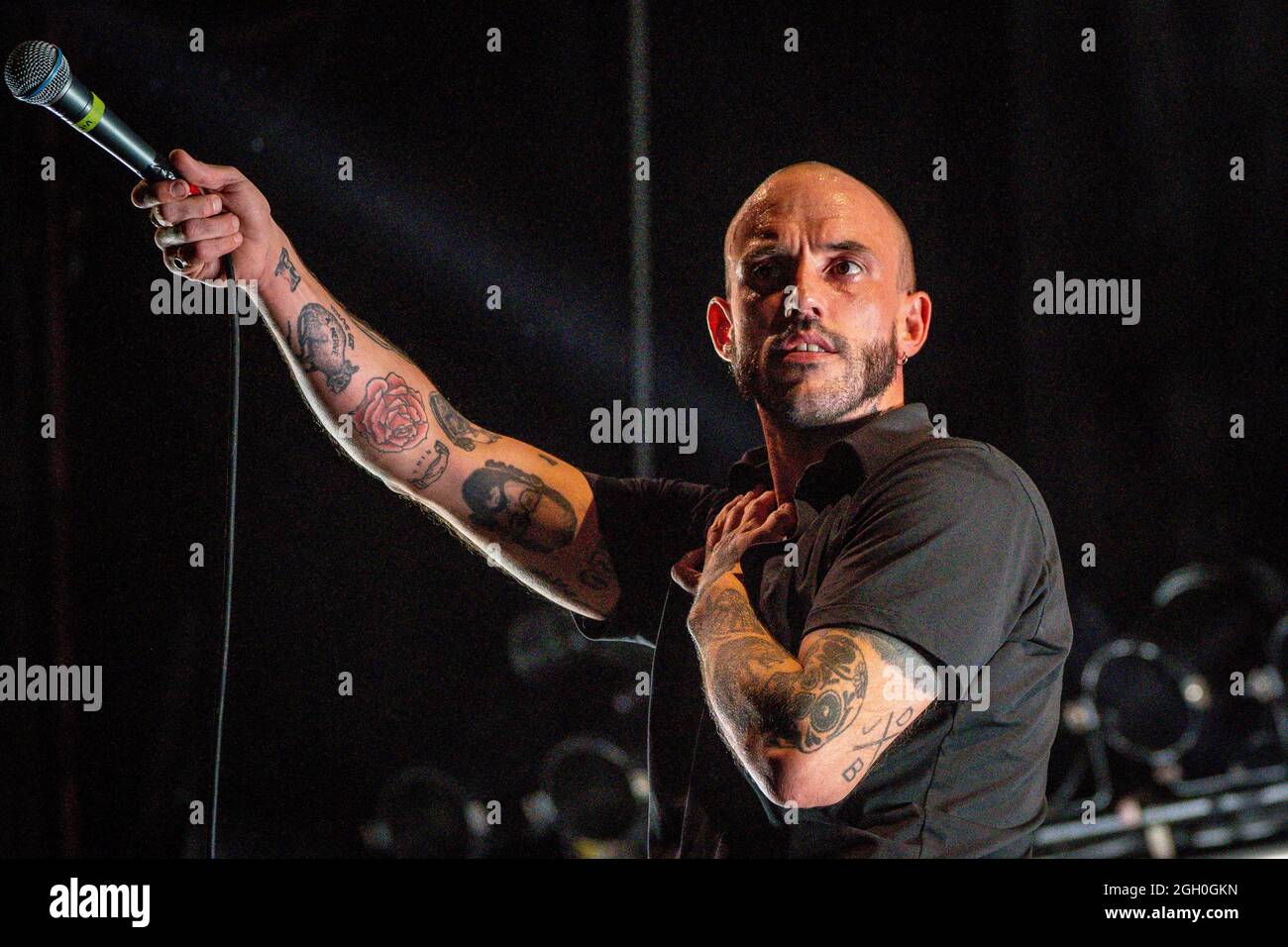 Idles frontman hi-res stock photography and images - Alamy